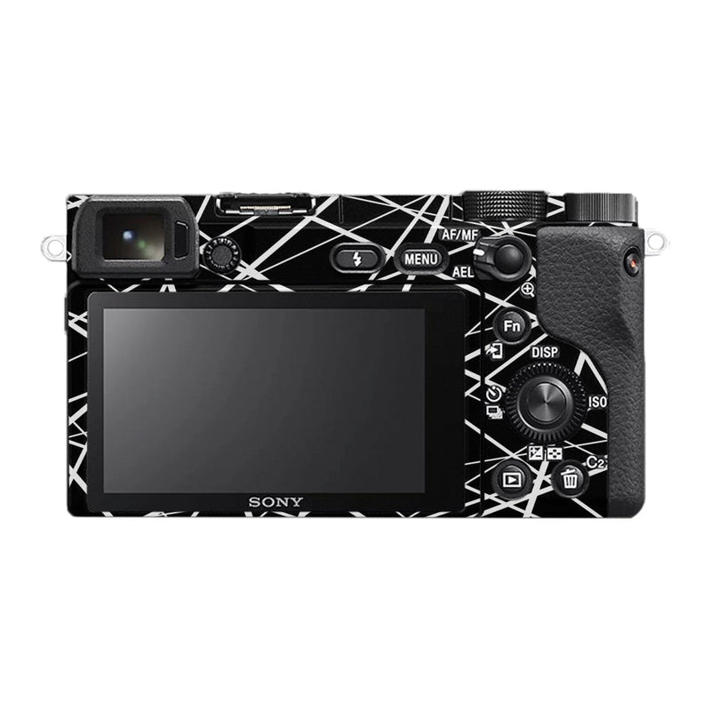 Mono Grid Sony A6400 Camera Skins