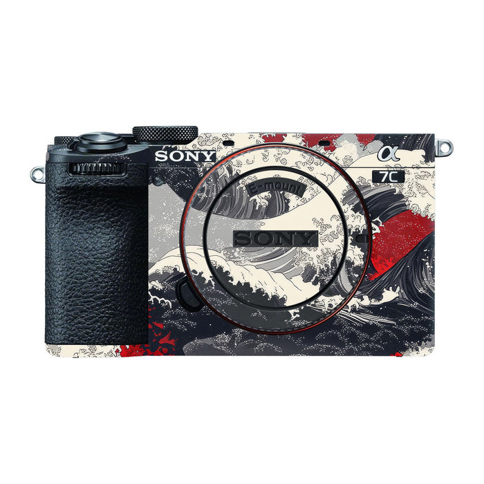 Abstract Waves Sony A7 CII Camera Skins