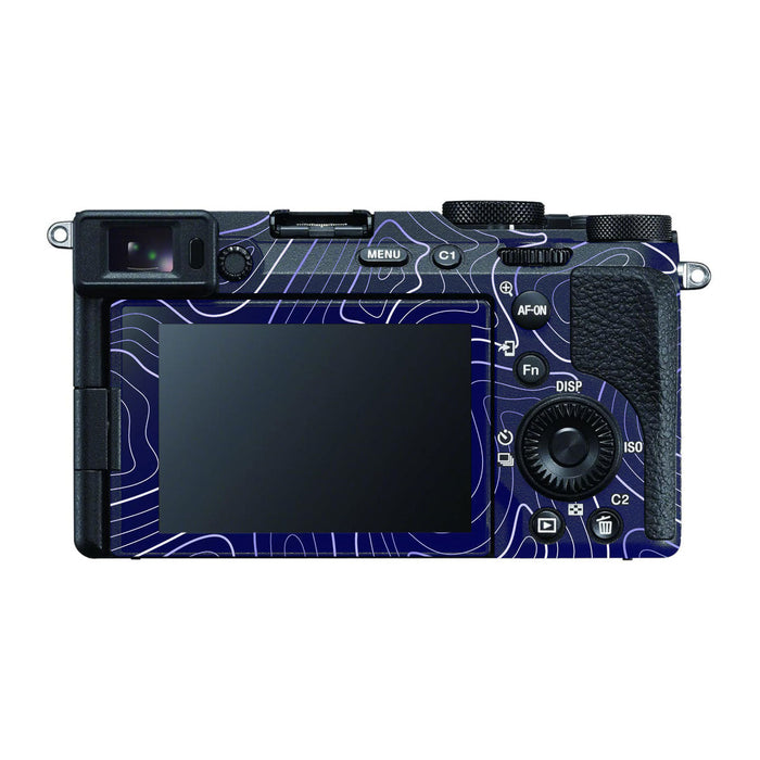 Deep Blue Contour Sony A7 CII Camera Skins