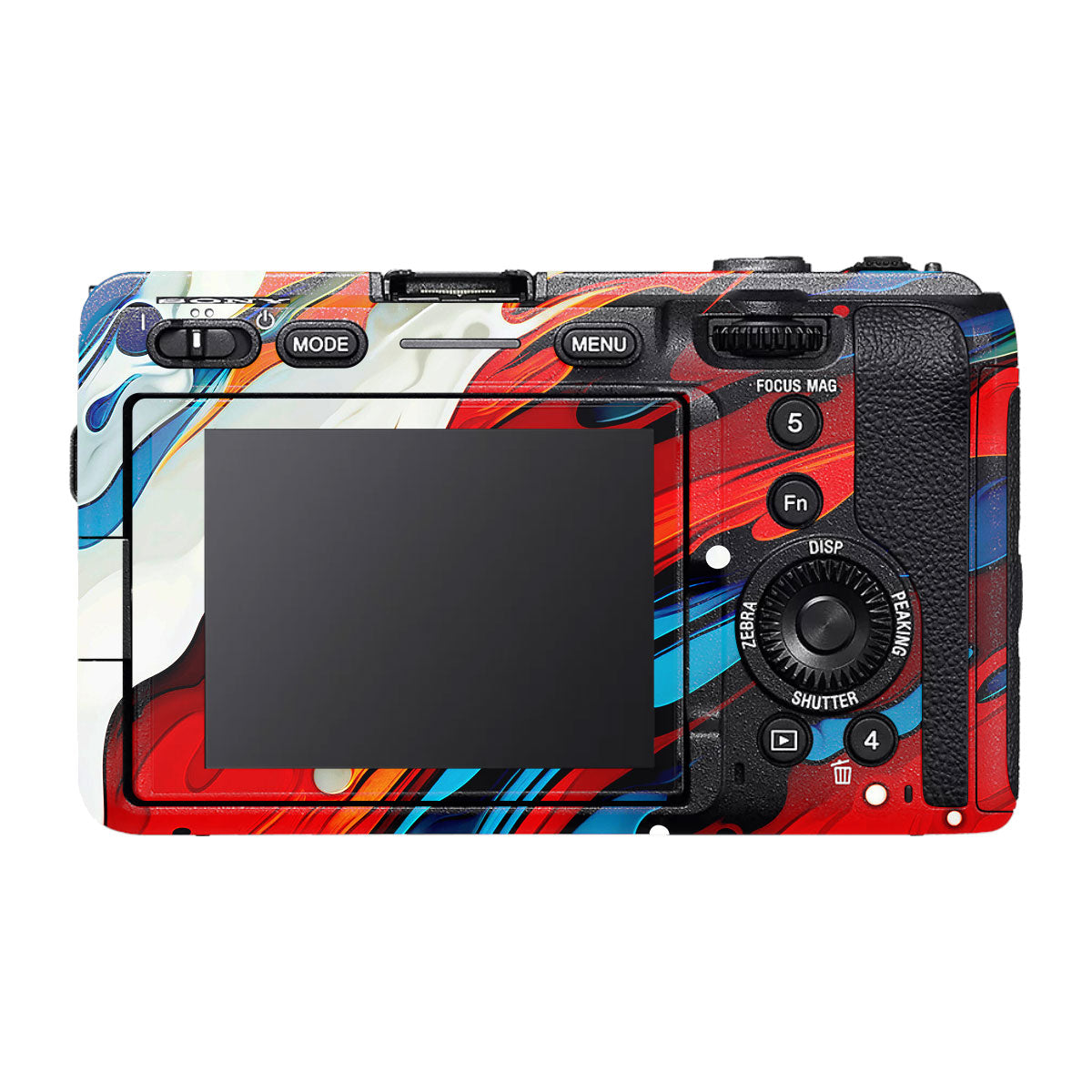 Fire & Ice Flow Sony FX30 Camera Skin