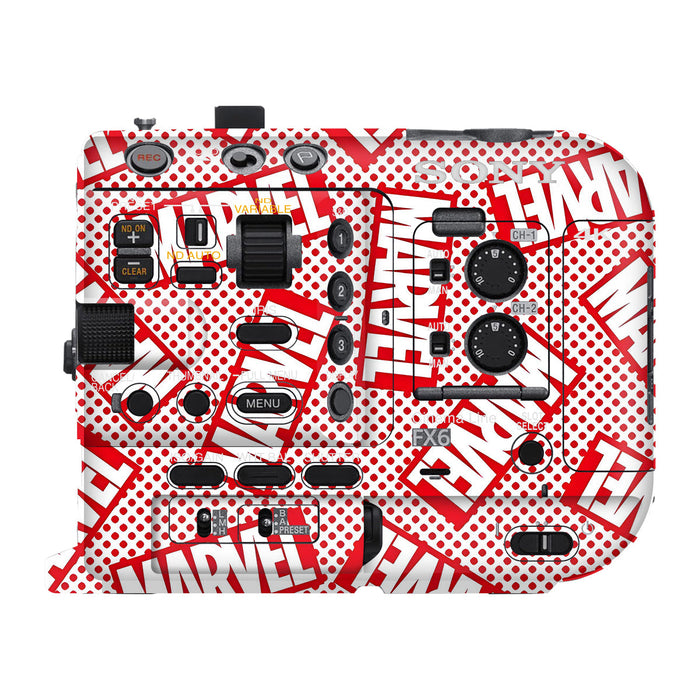 Marvel Comics Sony FX6 Camera Skin