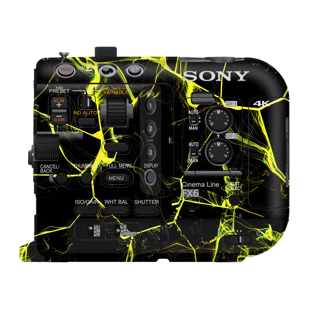 Plasma Grid Sony FX6 Camera Skin