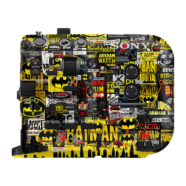 Batman Collage Sony FX6 Camera Skin