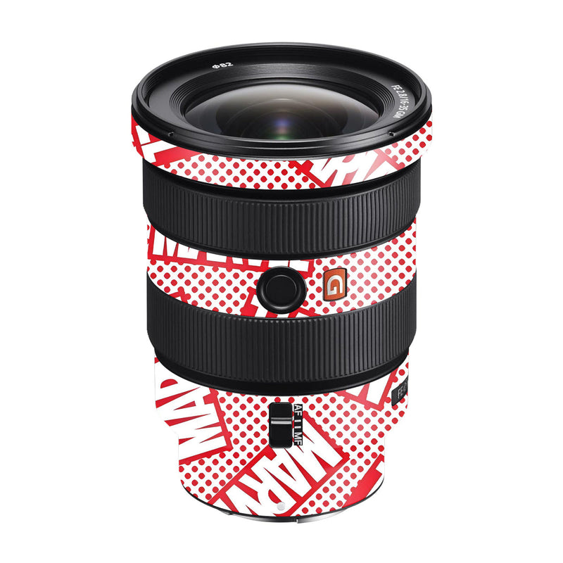 Marvel Comics Sony FE 16-35mm F/2.8 GM Camera Lens Skin
