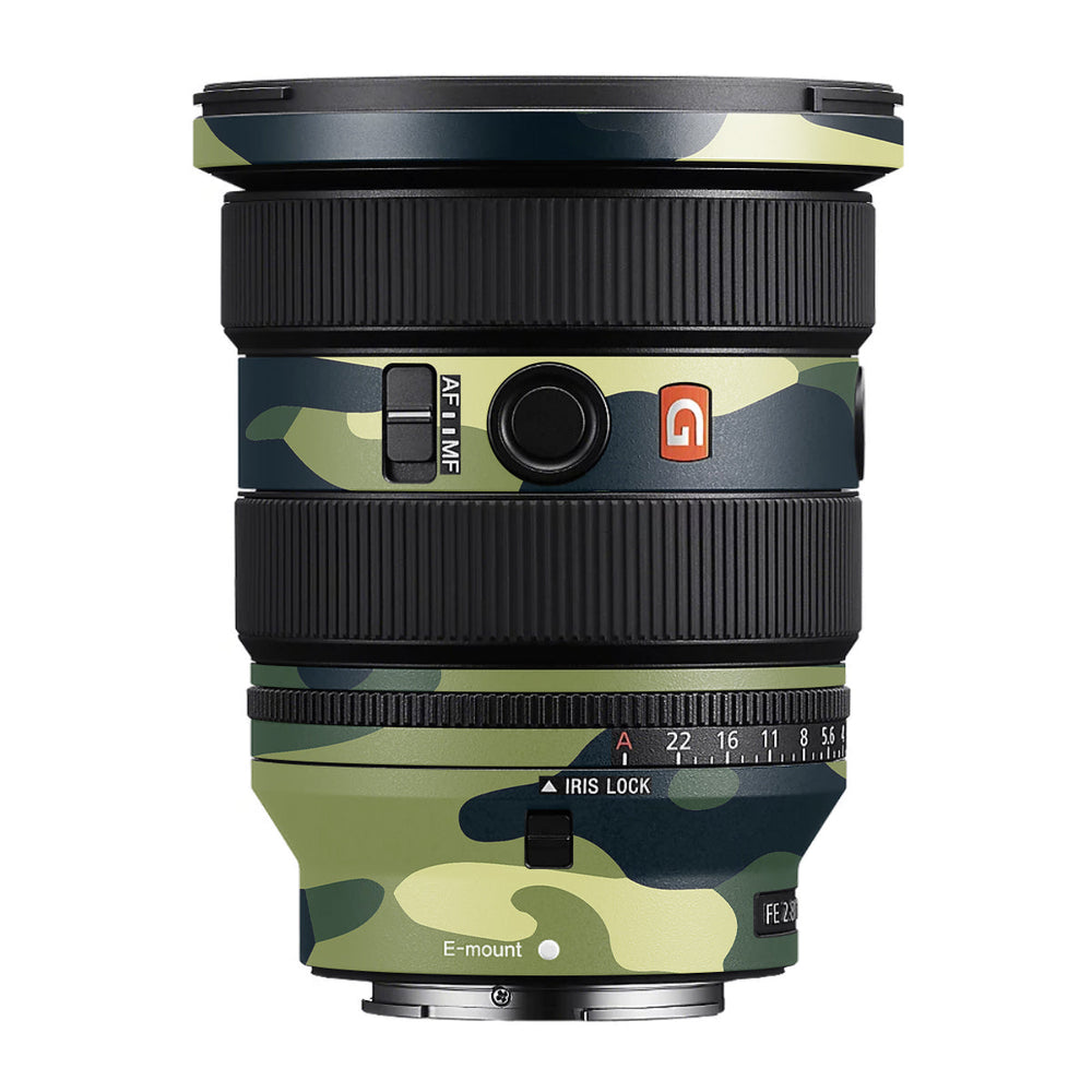 Forest Green Camo Sony FE 16-35mm F/2.8 GM II Camera Lens Skin