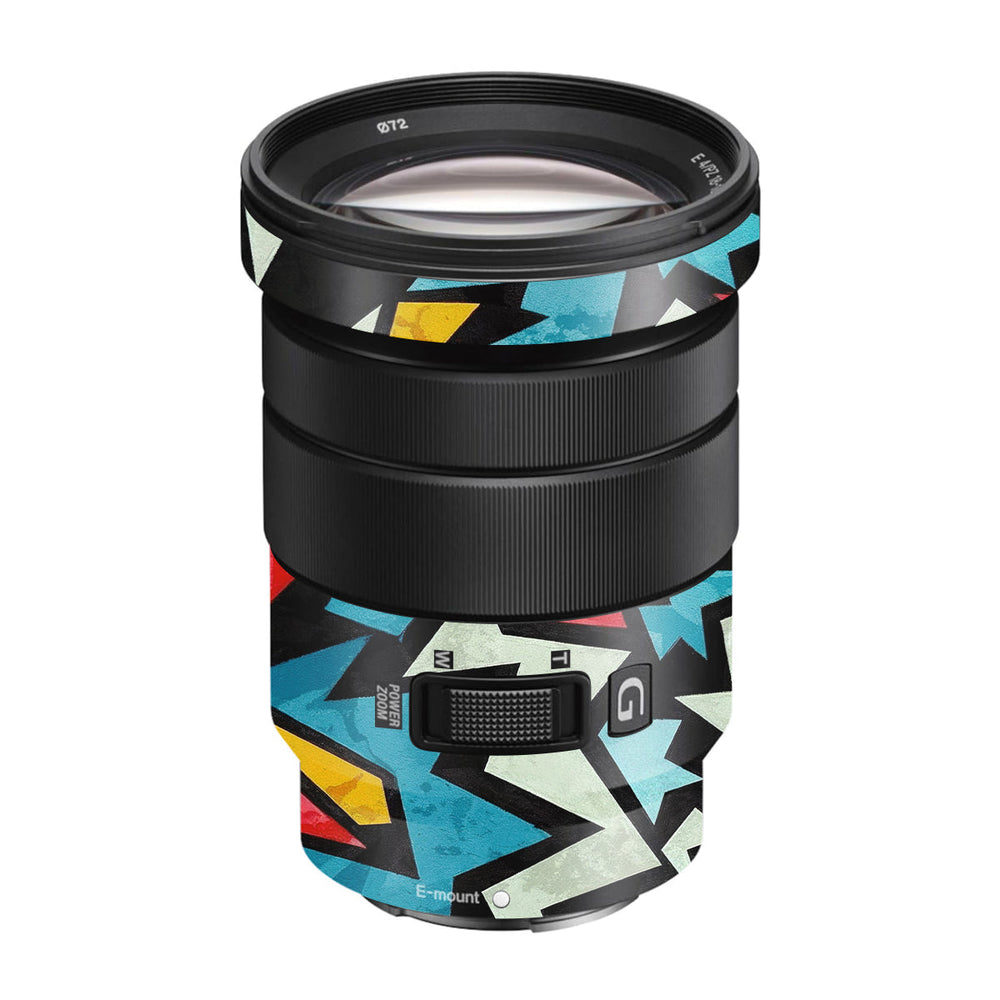 Pop Art Lightning Sony E 18-105mm F/4 Camera Lens Skin