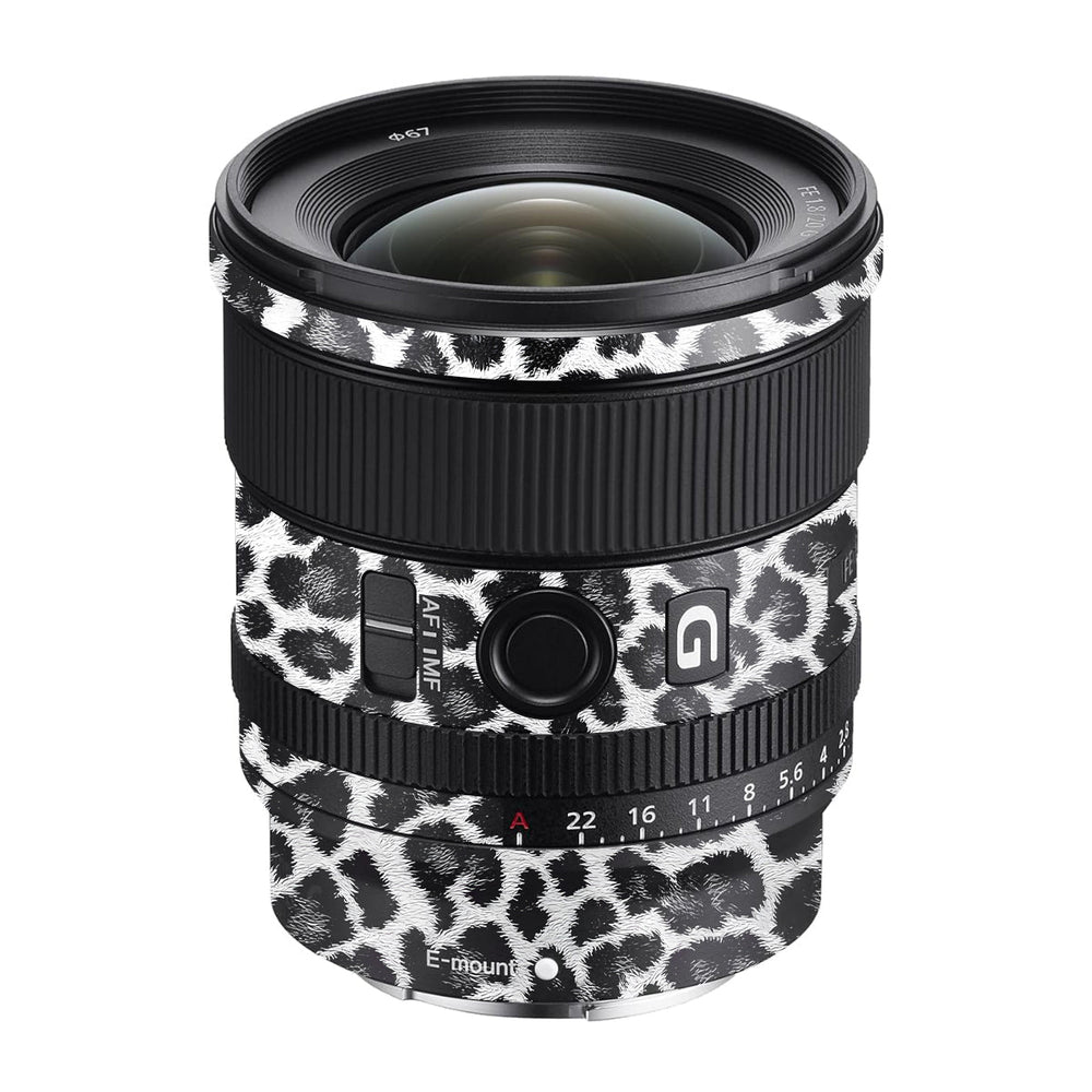 Snow Leopard Spots Sony FE 20mm F/1.8 G Camera Lens Skin
