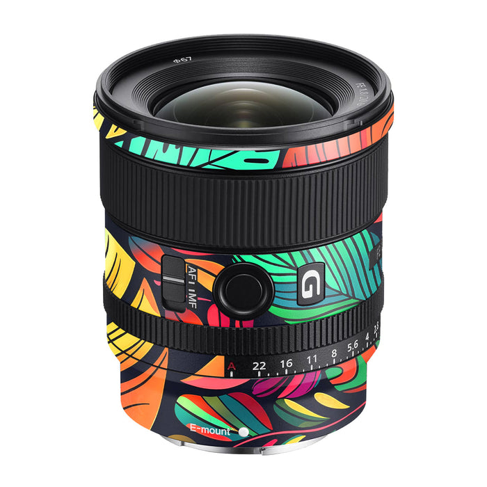 Tropical Jungle Leaves Sony FE 20mm F/1.8 G Camera Lens Skin