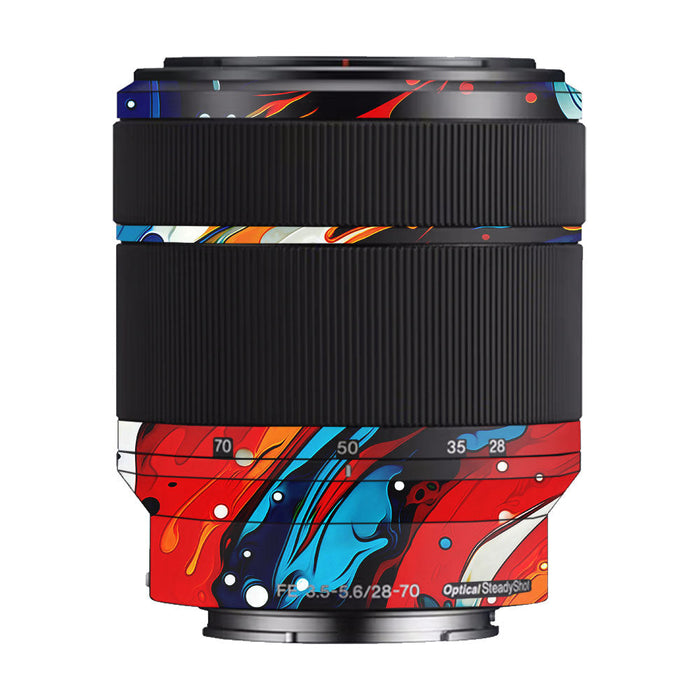 Fire & Ice Flow Sony FE 28–70mm f/3.5–5.6 OSS Camera Lens Skin