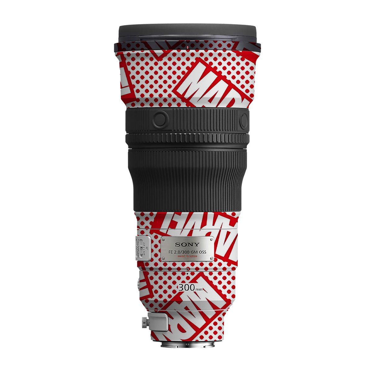 Marvel Comics Sony FE 300mm F/2.8 GM OSS Camera Lens Skin