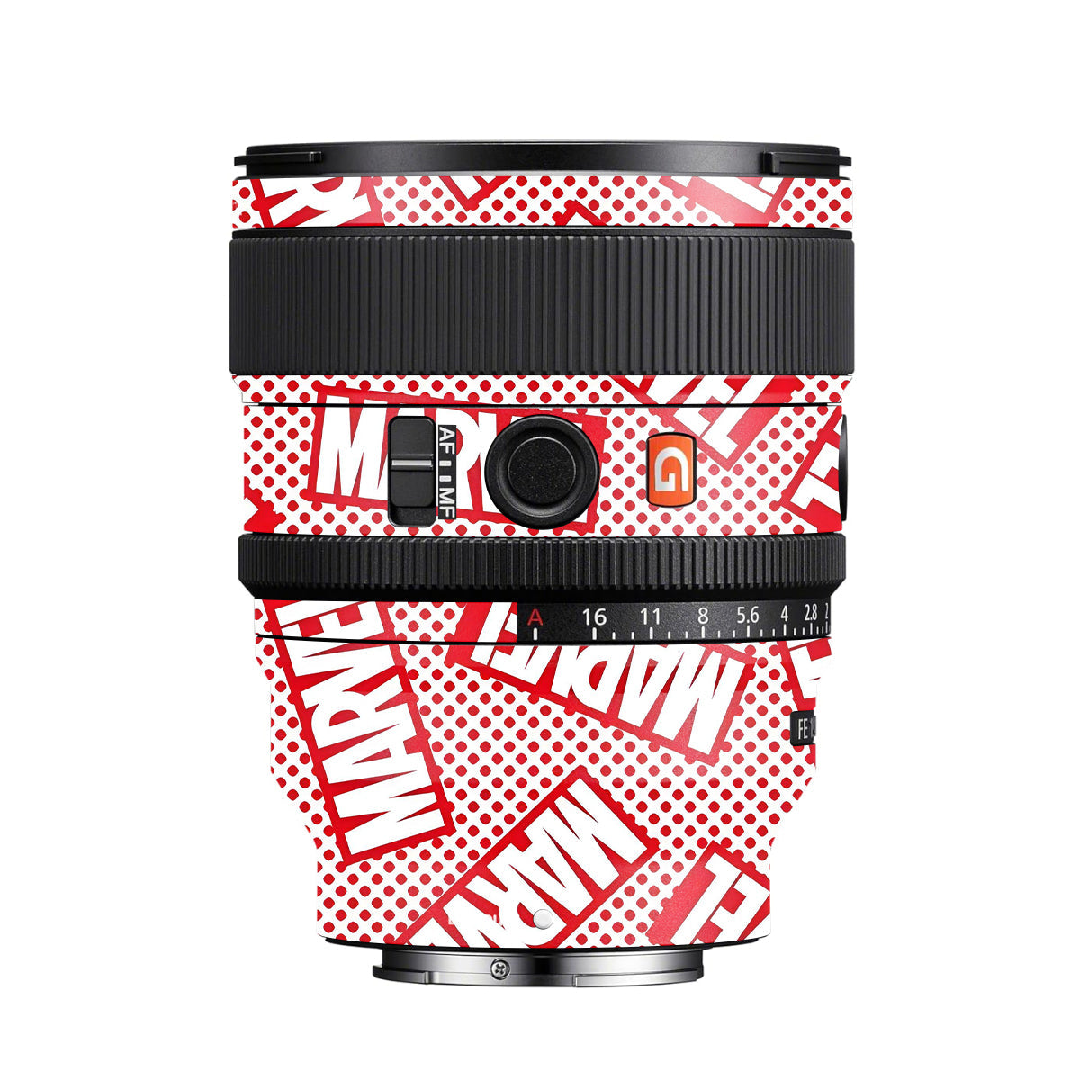 Marvel Comics Sony FE 50mm F/1.2 GM Camera Lens Skin