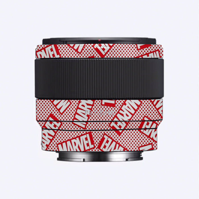 Marvel Comics Sony FE 50mm f/1.8 Camera Lens Skin