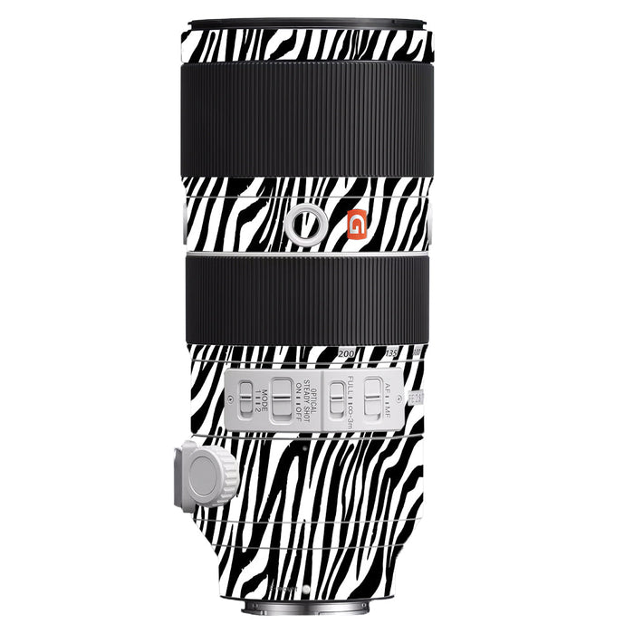 Classic Zebra Stripes Sony FE 70–200mm f/2.8 GM OSS Camera Lens Skin