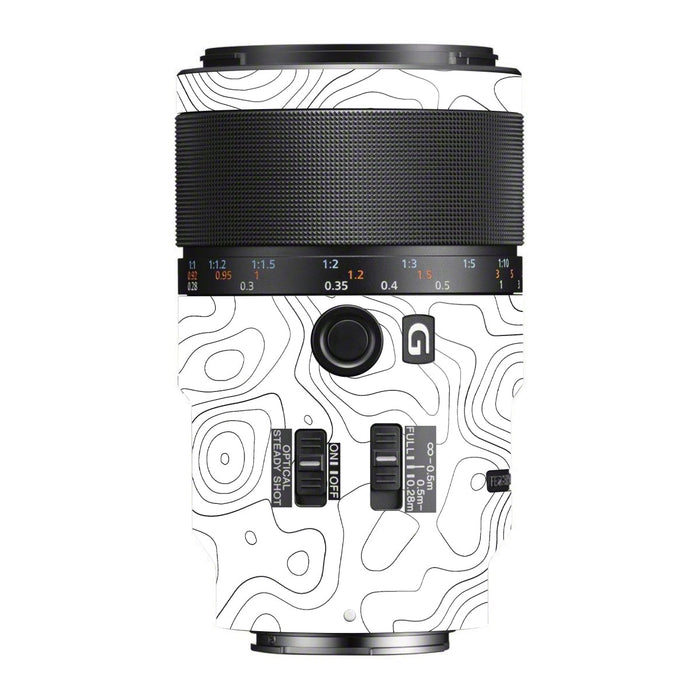 White Contour Design Sony FE 90mm F/2.8 Macro OSS Camera Lens Skin