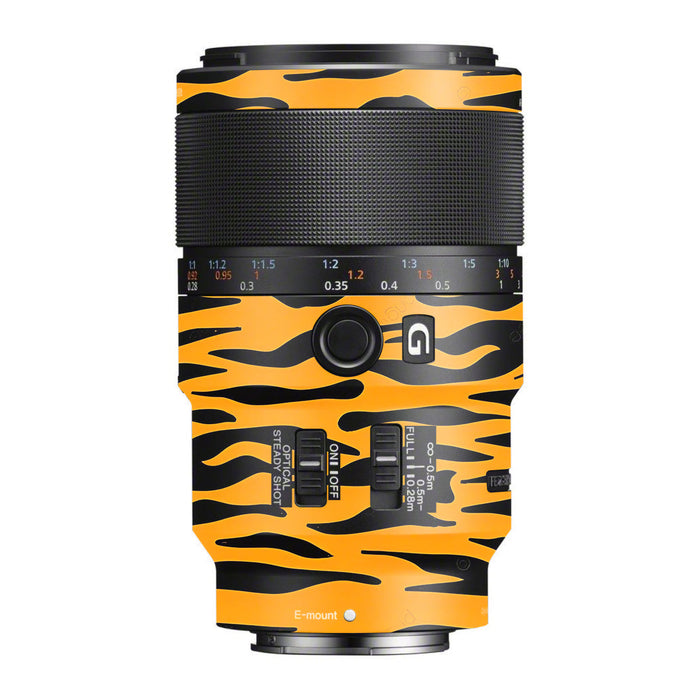Savanna Tiger Stripes Sony FE 90mm F/2.8 Macro OSS Camera Lens Skin