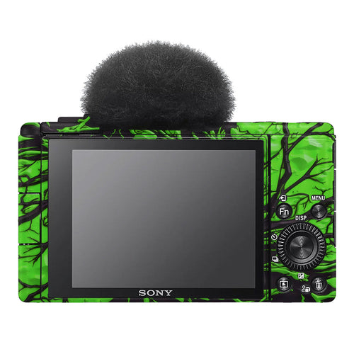 Venom Green Sony ZV-1F Camera Skins