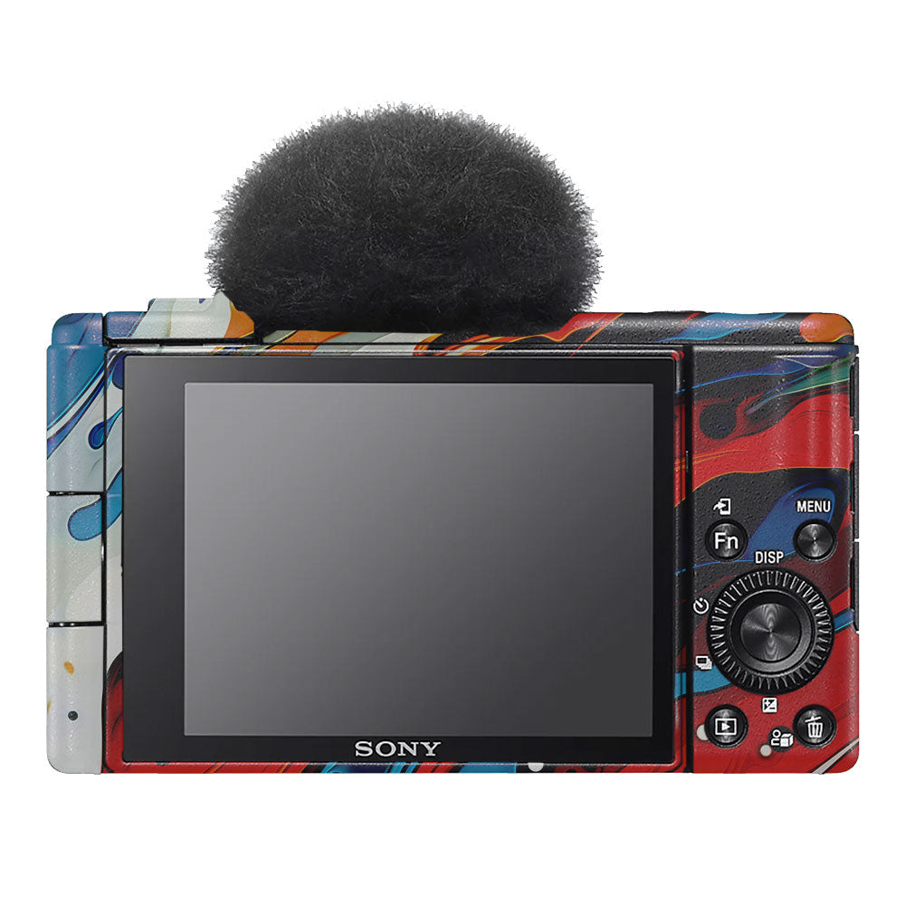 Fire & Ice Flow Sony ZV-1F Camera Skin