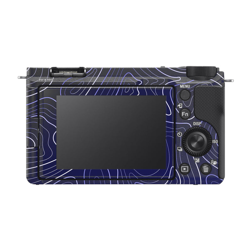 Deep Blue Contour Sony ZV-E10 Mark II Camera Skin