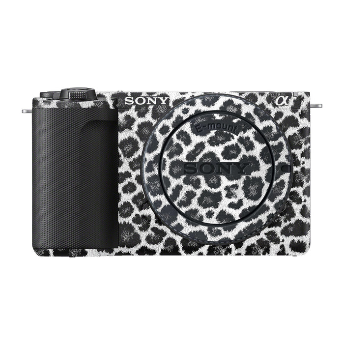Snow Leopard Spots Sony ZV-E10 Mark II Camera Skin