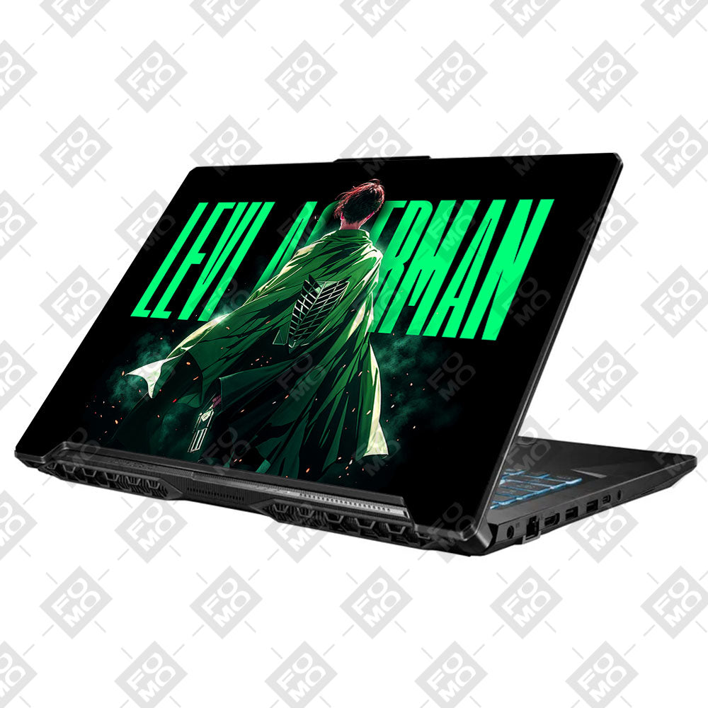 Levi Ackerman Stance Asus TUF Gaming F17 FX706 Laptop Skin