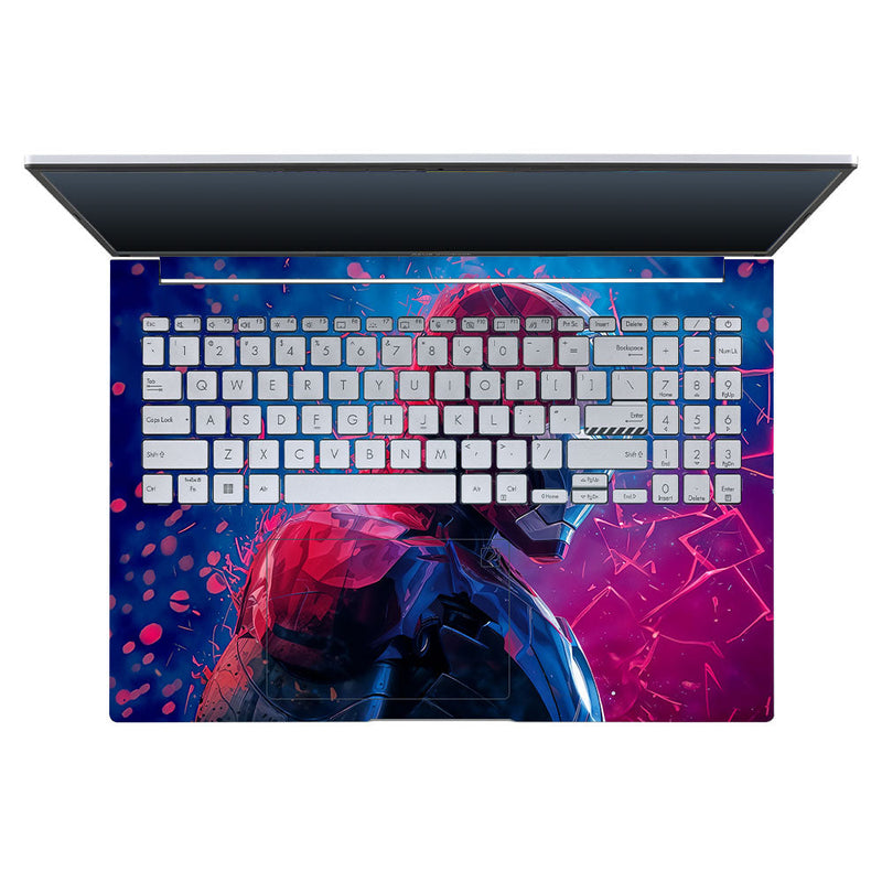 Iron Man Neon Tech Asus Vivobook 16X M1603QA Laptop Skin