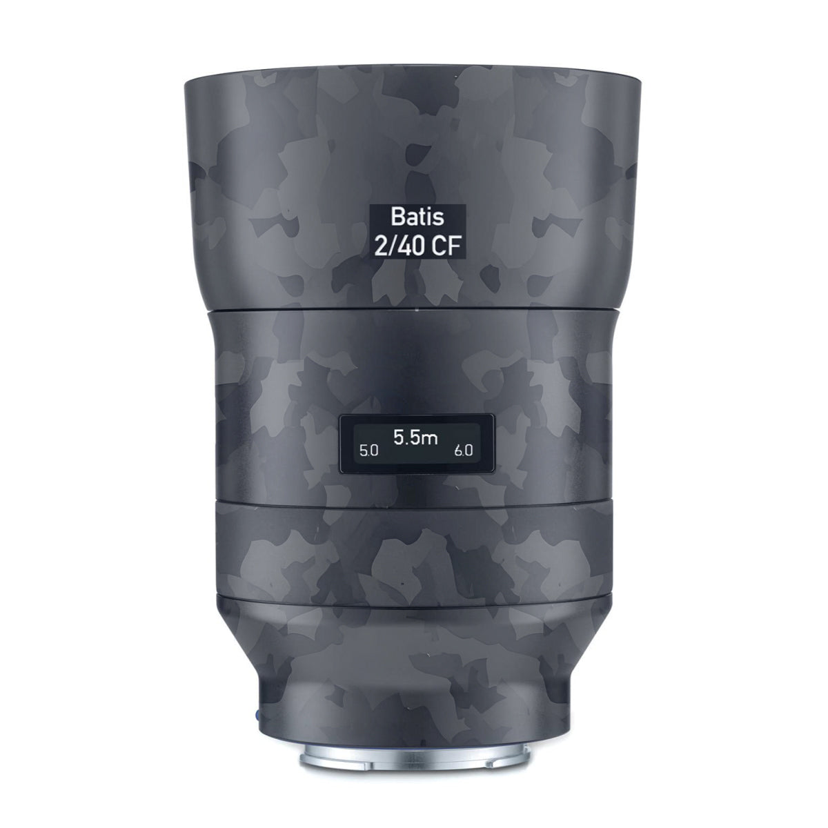 Black Camouflage Zeiss Batis 40mm F/2 CF E-mount Camera Lens Skin