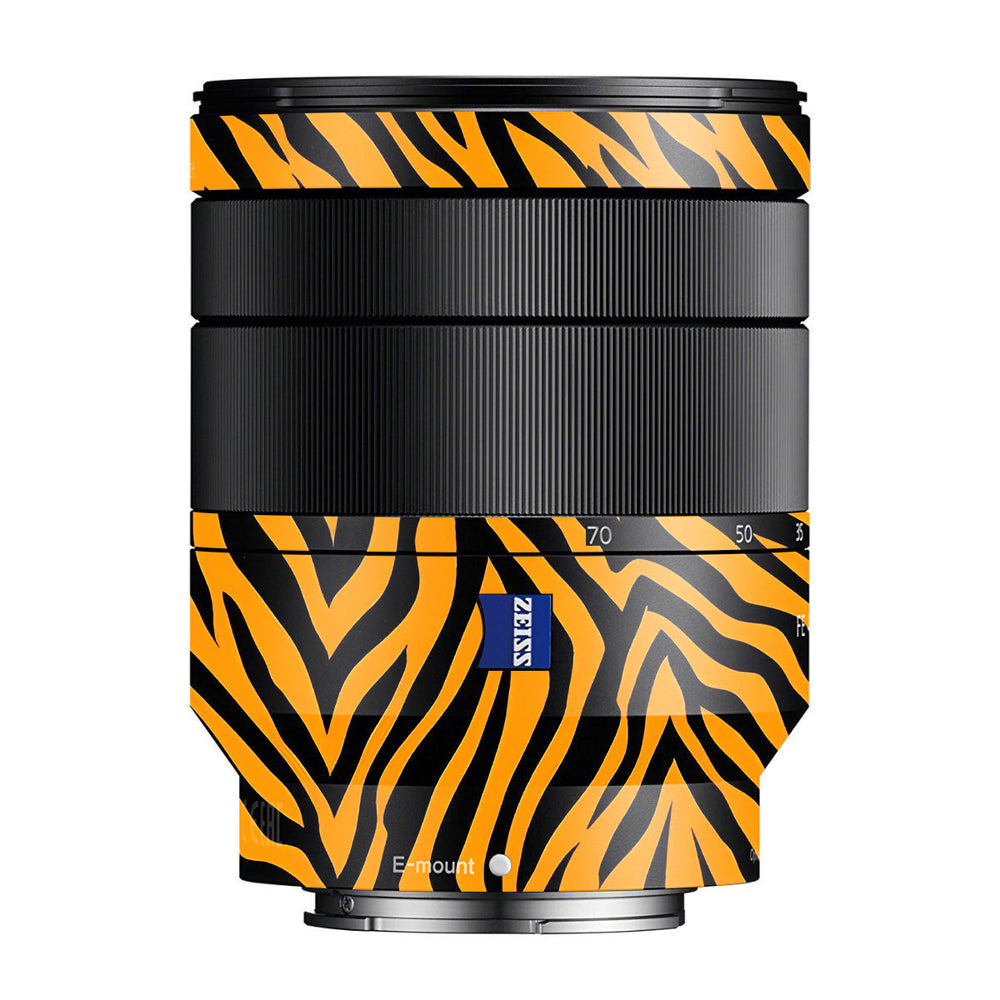 Zebra Gold Pattern Zeiss Vario-Tessar FE 24-70mm F/4 ZA OSS Sony E Cam