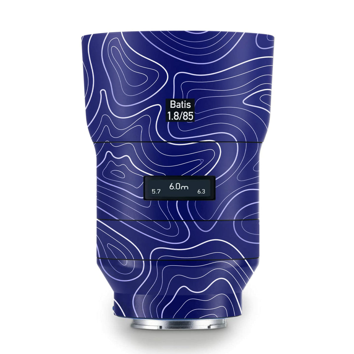 Deep Blue Contour Zeiss Batis 85mm F/1.8 Camera Lens Skin