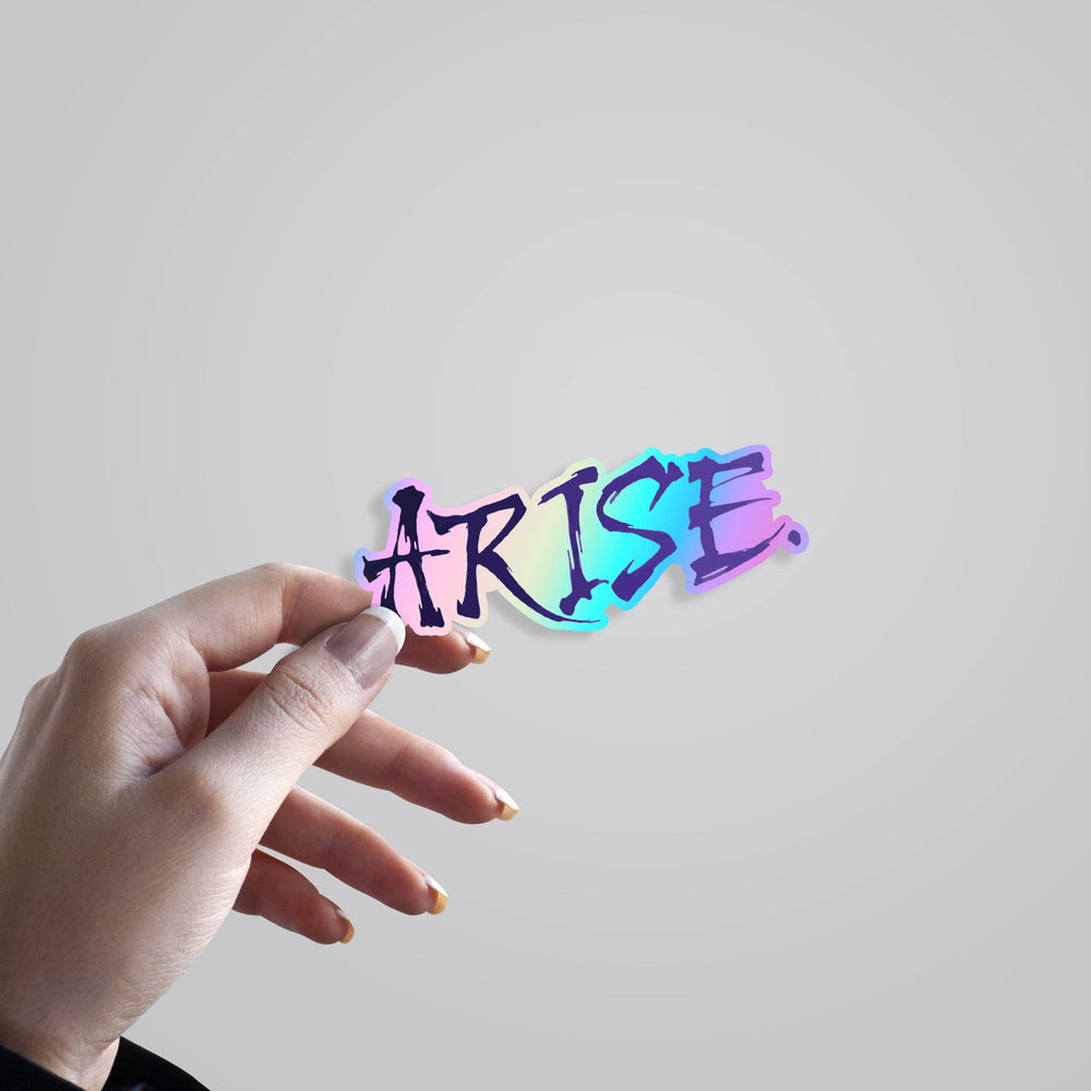 Arise Solo Leveling Holographic Stickers