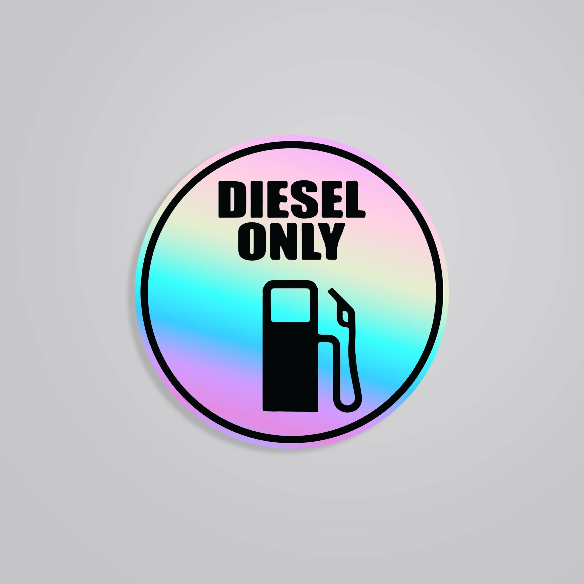 Diesel Only Holographic Stickers