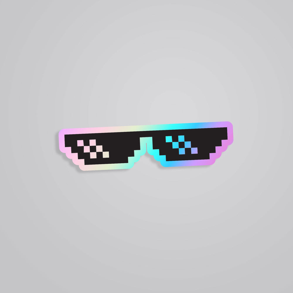 Swag Glasses Holographic Stickers | Cool and Stylish Decor