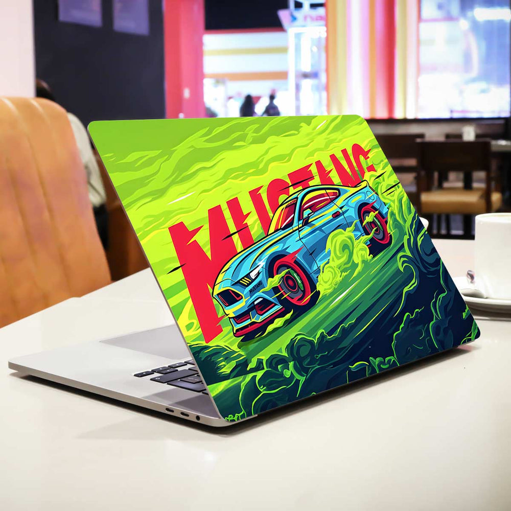 Classic Ford Mustang Laptop Skin