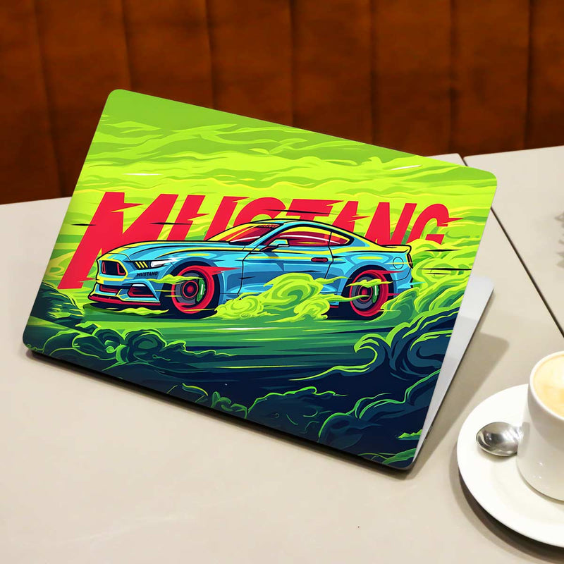 Classic Ford Mustang Laptop Skin