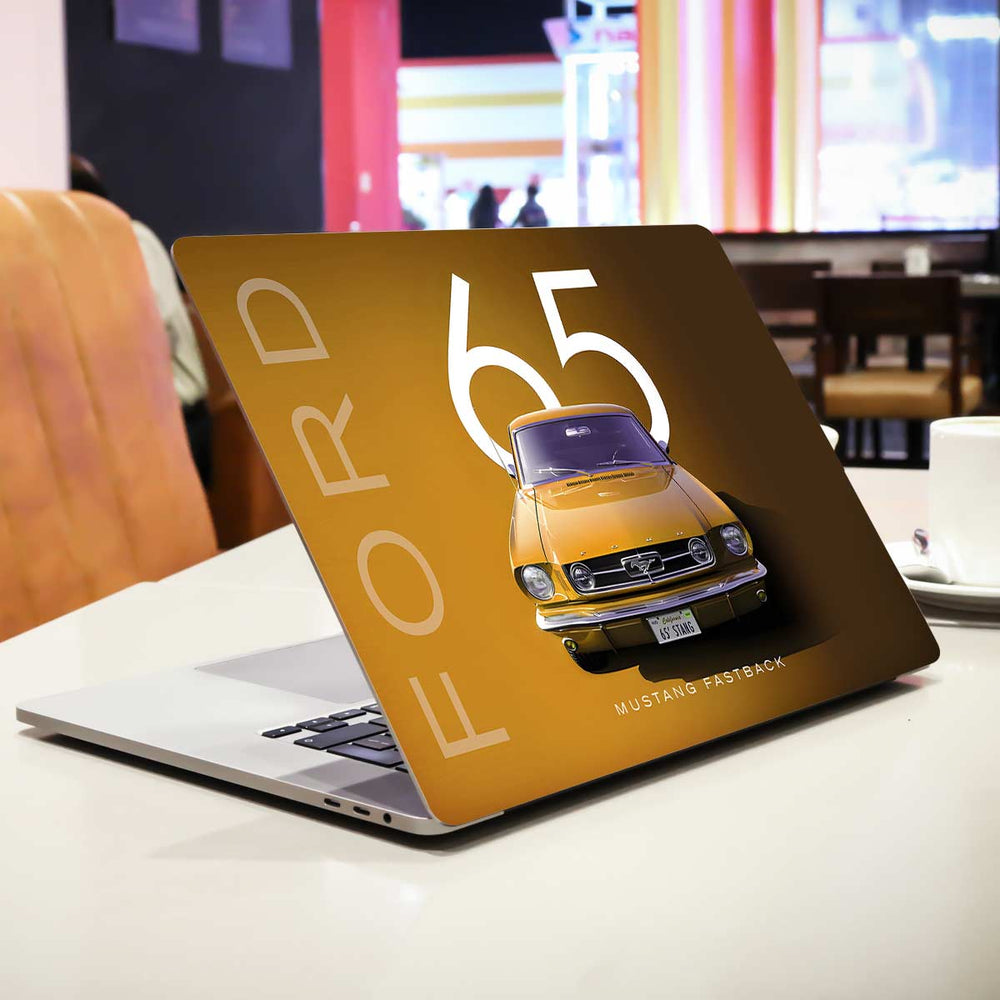 Ford Mustang Fastback Laptop Skin