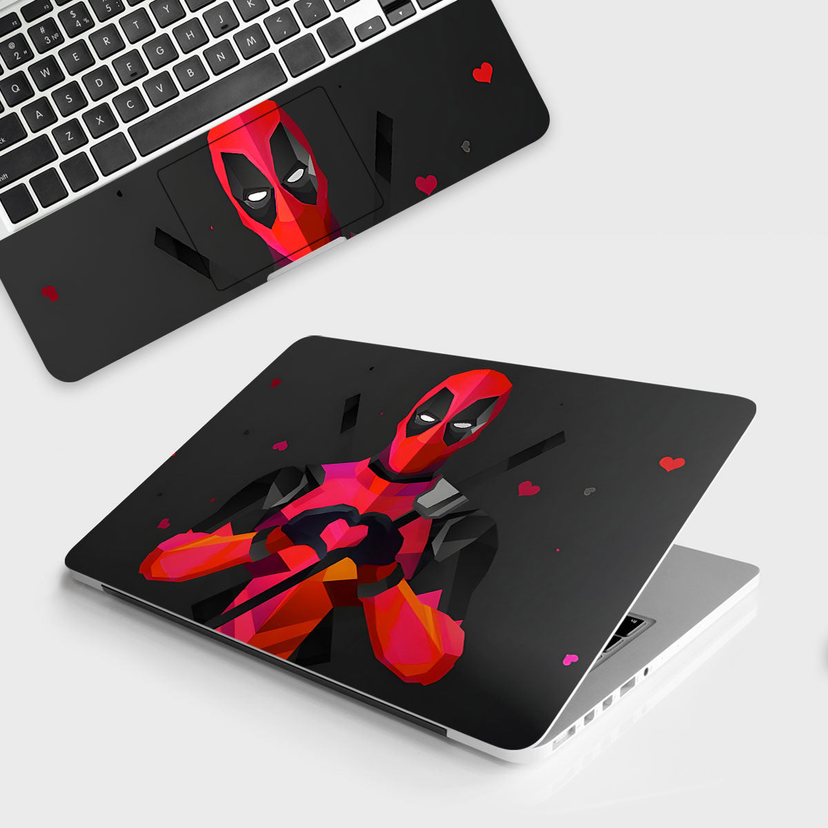Deadpool Heartfelt Merc Laptop Skin