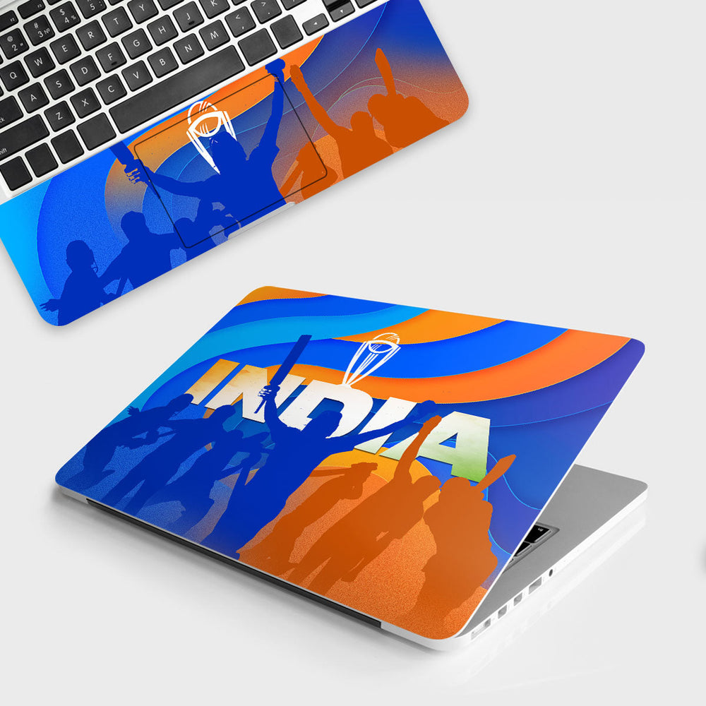 Indian Cricket Team Laptop Skin - Pride
