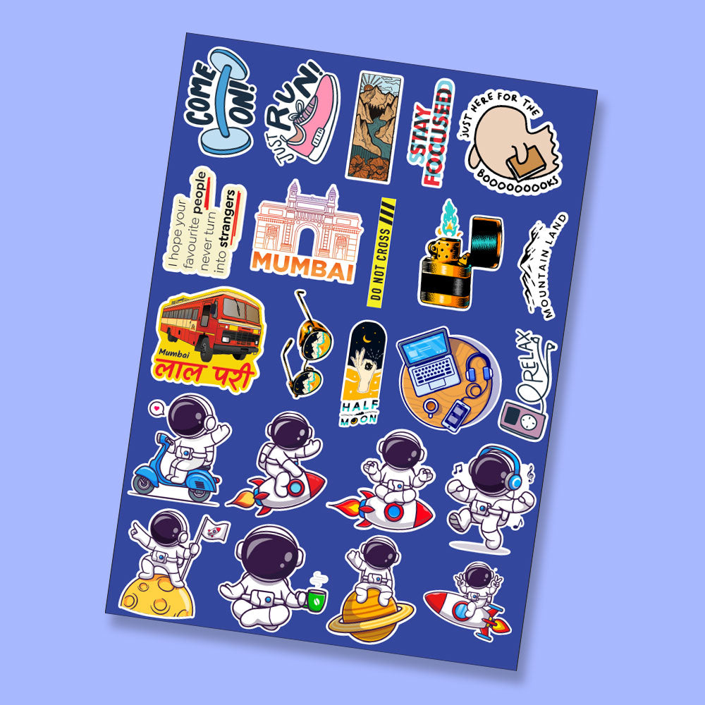 Easygoing Mix Sticker Set