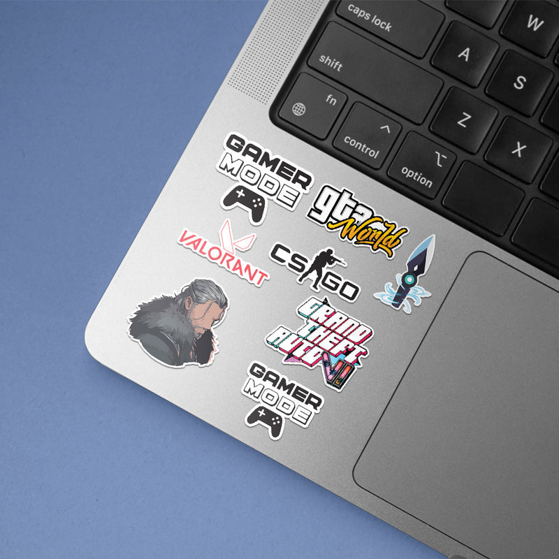 Gamer's Choice Sheet 1 Stickers - Game Icons