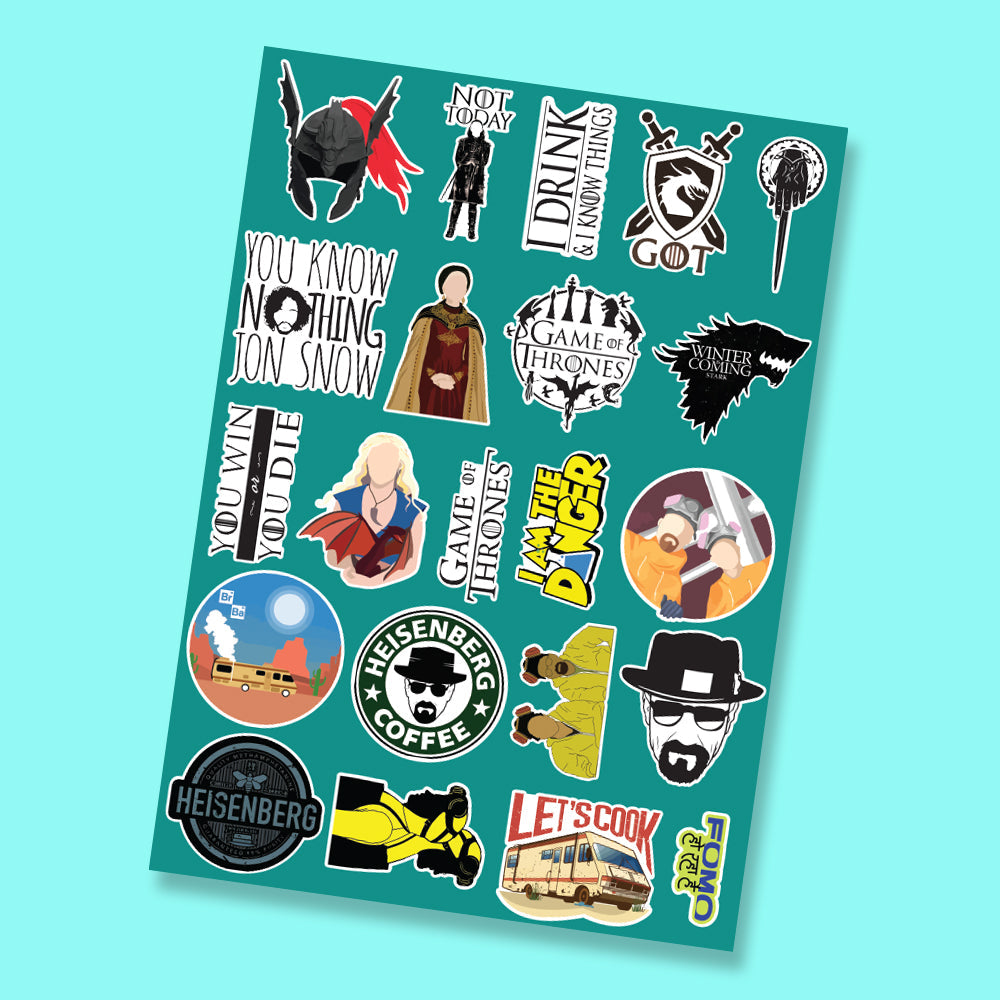 GOT & BB Combo Mini Stickers