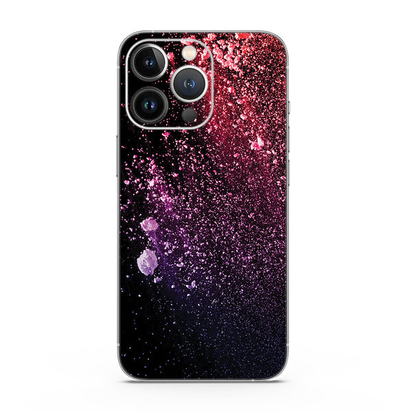 Cosmic Pink Splash Abstract Mobiles Skin