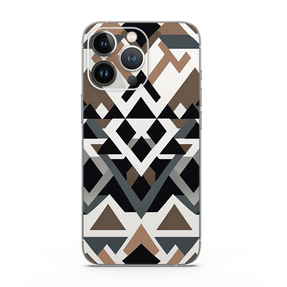 Earth Tones Tribal Pattern Mobile Skin