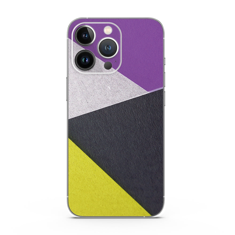 Geometric Color Block Mobiles Skin