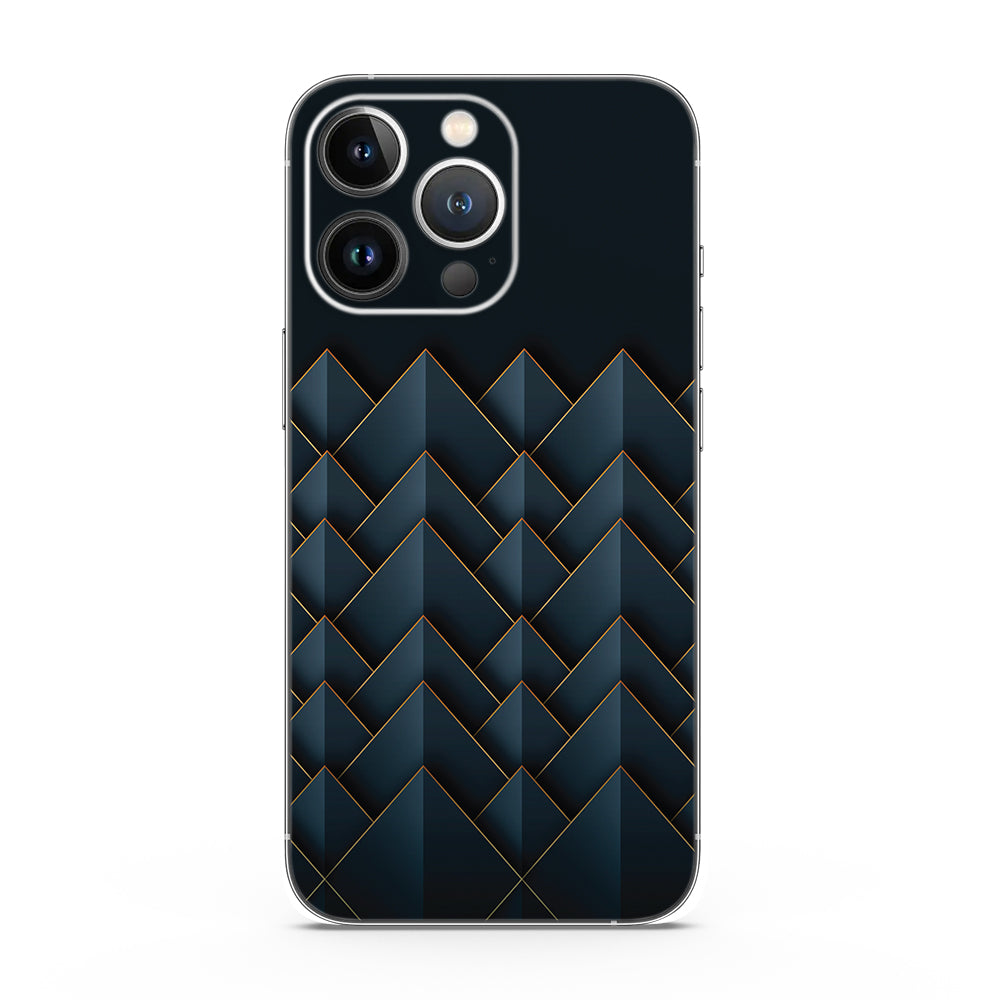 Geometric Peaks Mobile Skin
