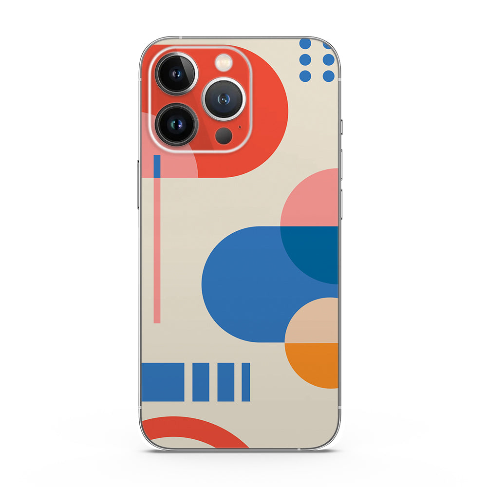 Minimalist Shapes Mobile Skin