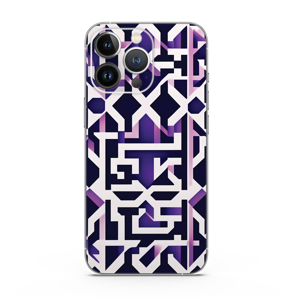Mystic Maze Geometric Abstract Skin for Mobile