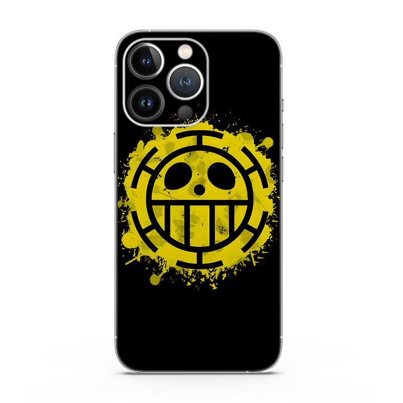 Heart Pirates Crew Logo Anime Mobile Skin – Bold Pirate Style