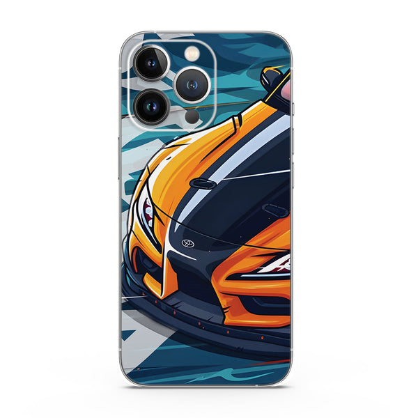 Blazing Supra Racing Inspired Mobile Skin