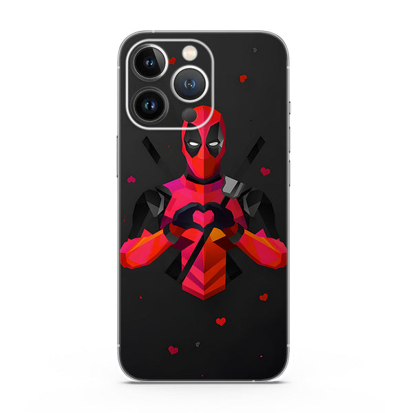 Deadpool Merc with Heart Mobile Skin Unique Hero Style