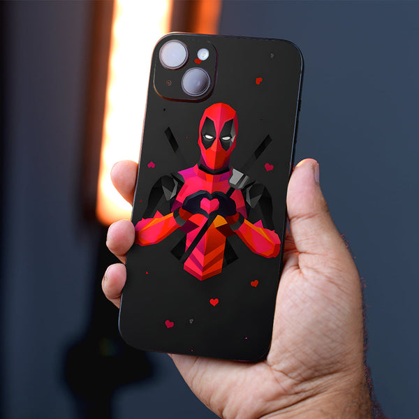 Deadpool Merc with Heart Mobile Skin Unique Hero Style