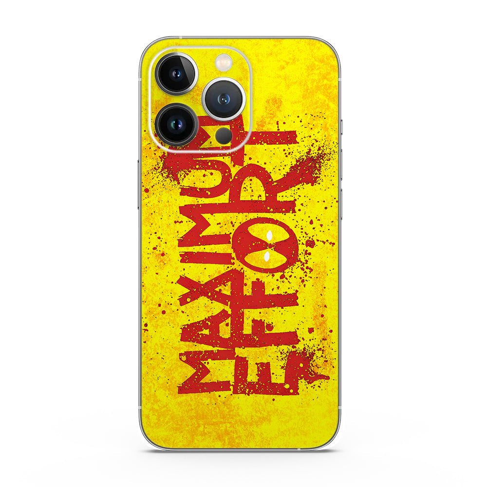 Deadpool Maximum Effort Mobile Skin Bold Hero Design